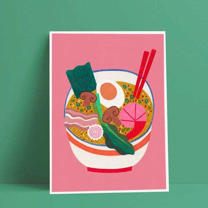 RAMEN print – Origami Doll